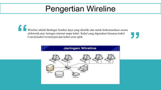 Perangkat jaringan telekomunikasi | PPTX