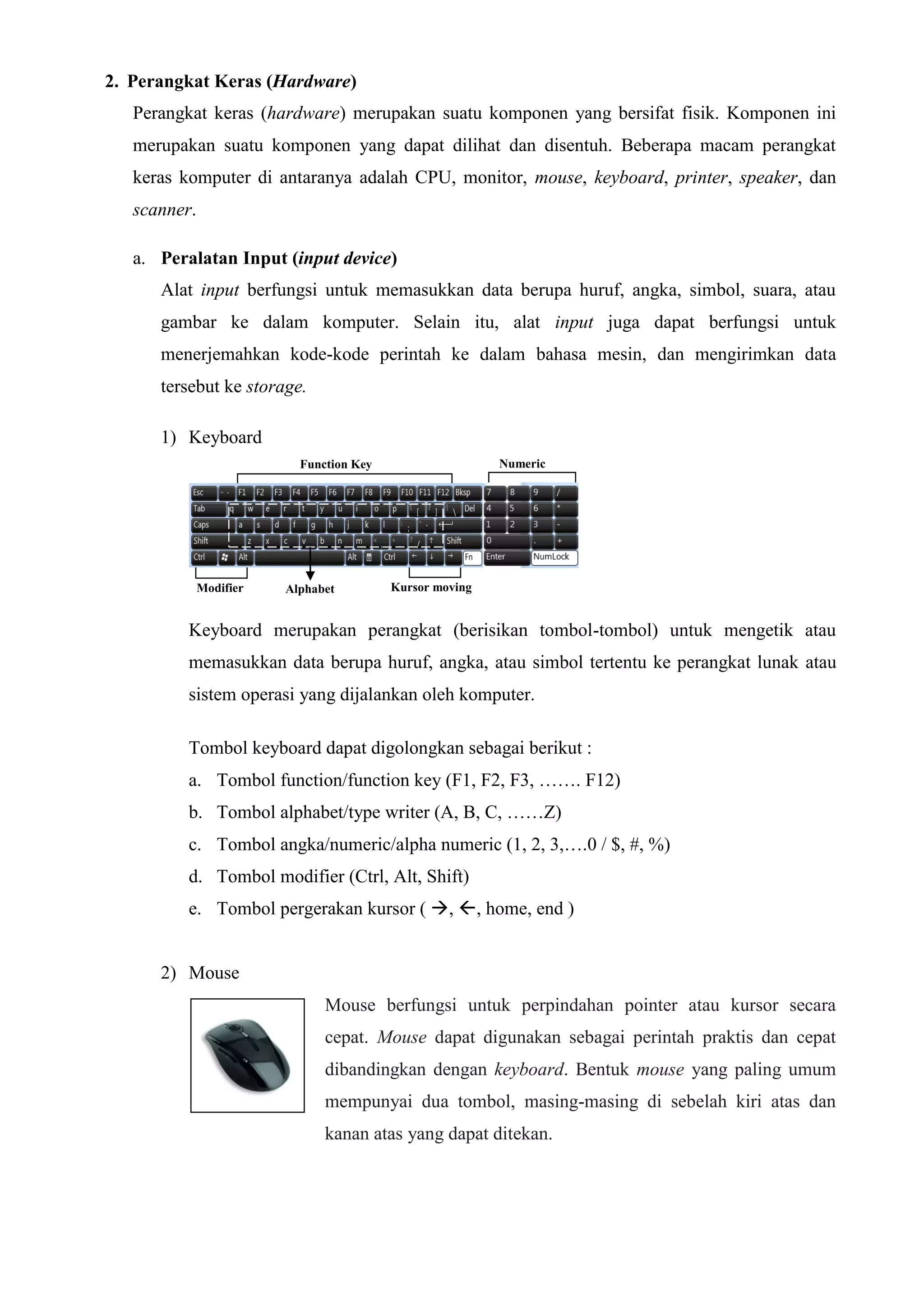 Materi : Perangkat keras | PDF