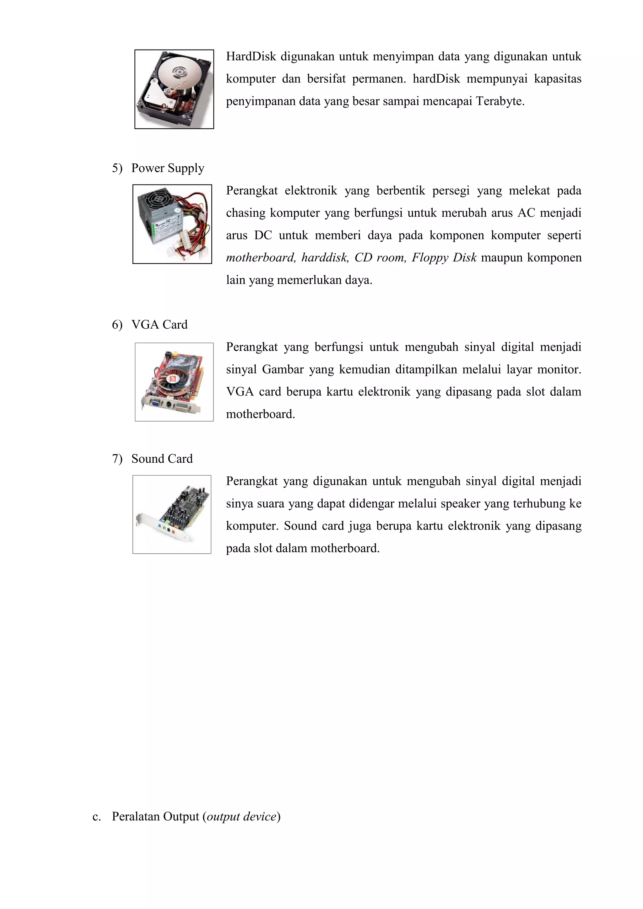 Materi : Perangkat keras | PDF