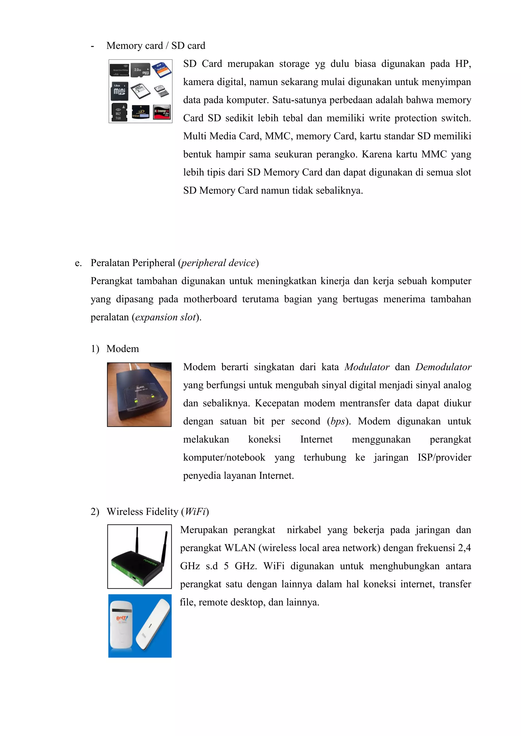 Materi : Perangkat keras | PDF