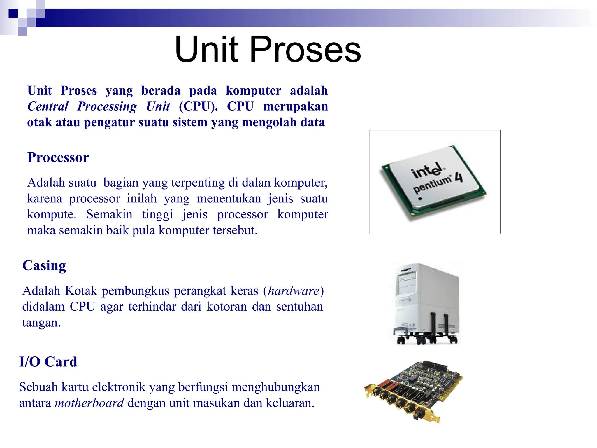 Perangkat Keras dan Perangkat Lunak Komputer | PPT
