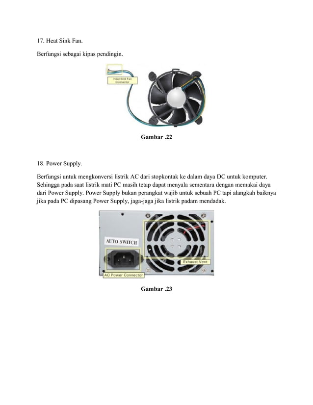 Perangkat keras komputer | PDF