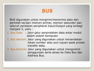 Perangkat keras komputer | PPTX