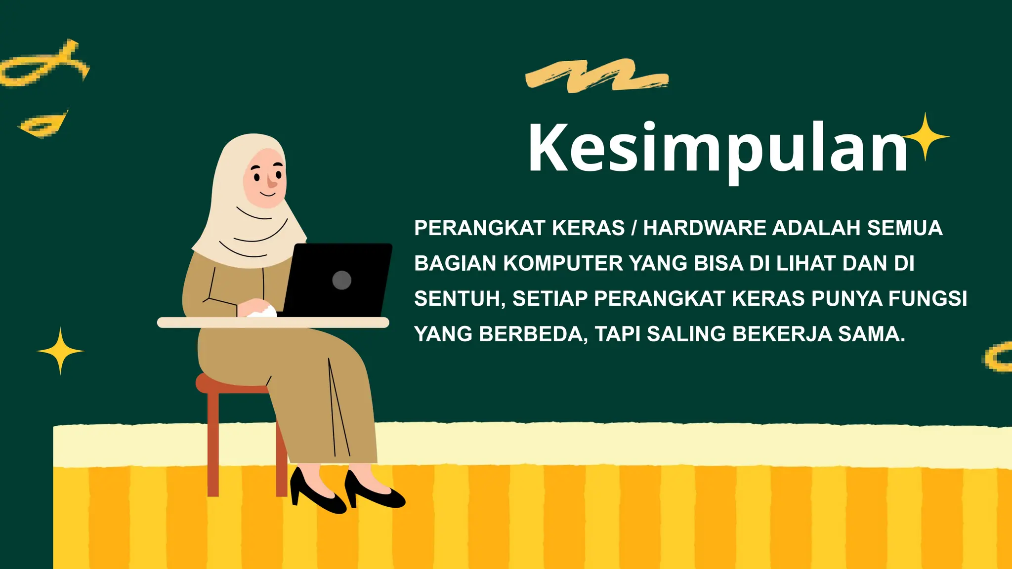 Perangkat keras komputer dan teknologi informasi dan | PPT