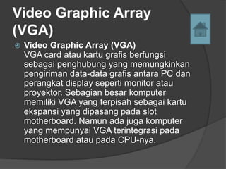 Perangkat keras komputer (hardware)1 | PPTX