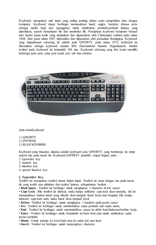 Perangkat keras komputer output | DOCX