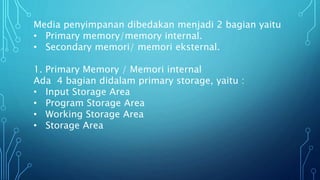 Perangkat keras media penyimpanan | PPTX