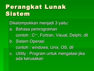 Perangkat Lunak | PPT