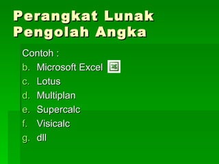 Perangkat Lunak | PPT