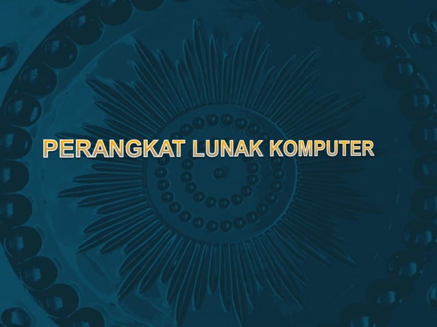 Perangkat Lunak Komputer | PPT