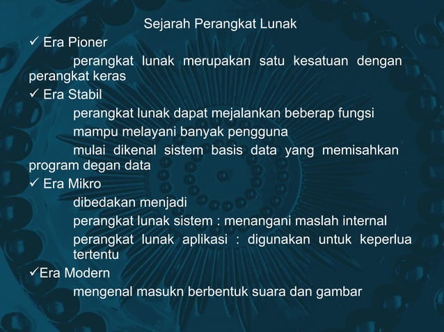 Perangkat Lunak Komputer | PPT