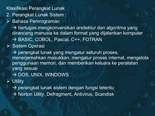 Perangkat Lunak Komputer | PPT