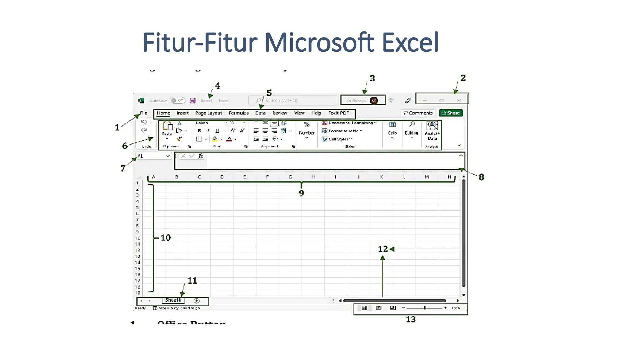 Penggunaan software pengolah angka Ms. Excell | PPT