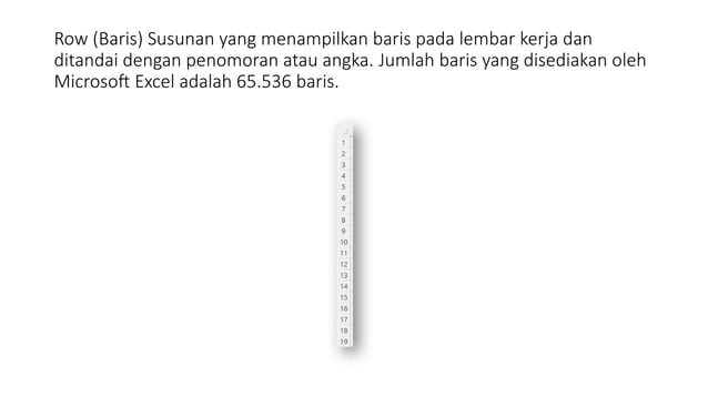 Penggunaan software pengolah angka Ms. Excell | PPT