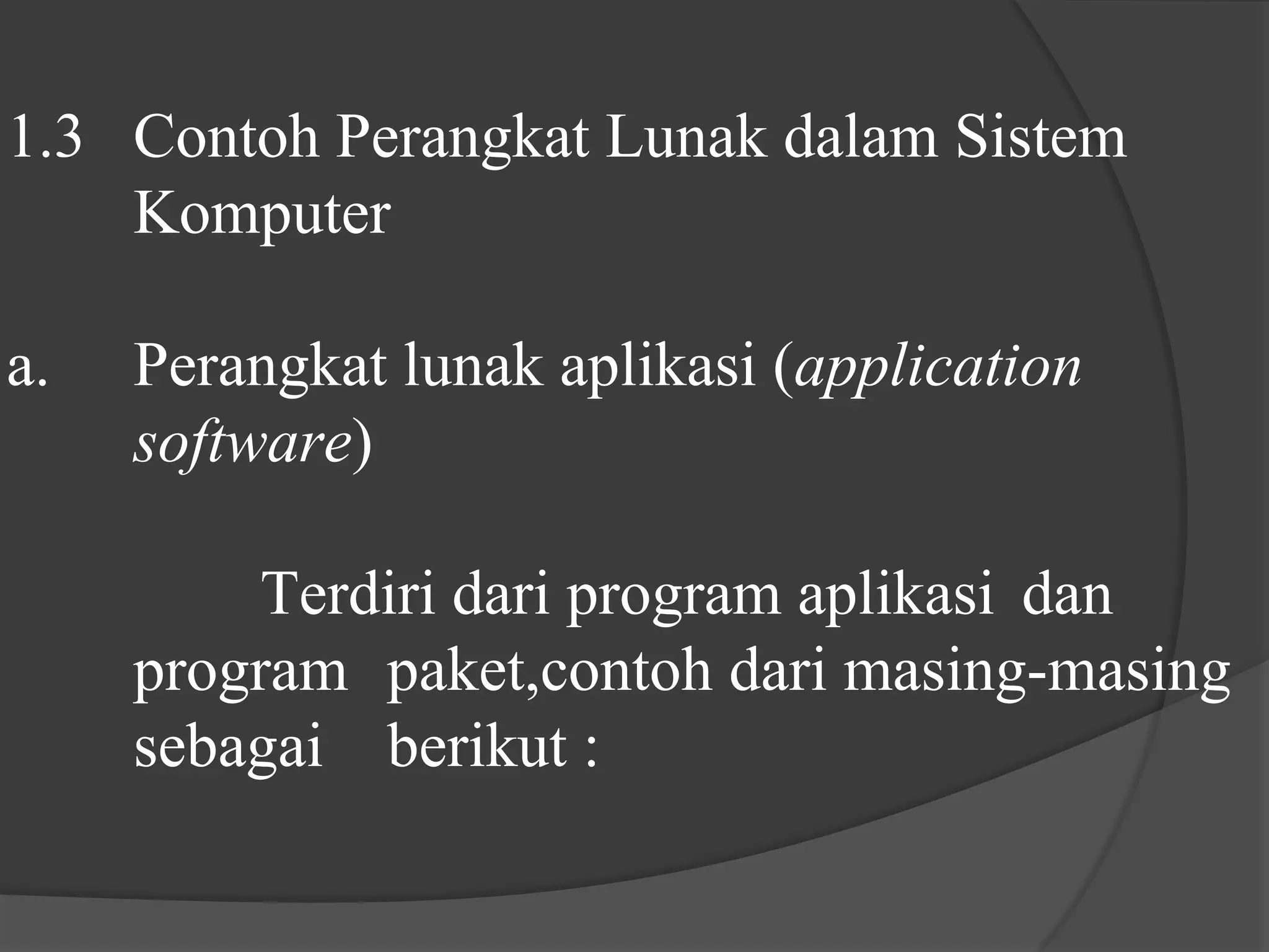 Perangkat lunak presentation | PPTX