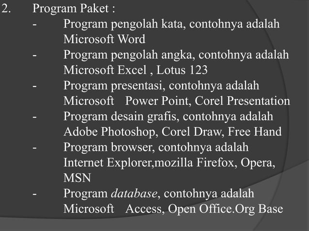 Perangkat lunak presentation | PPTX
