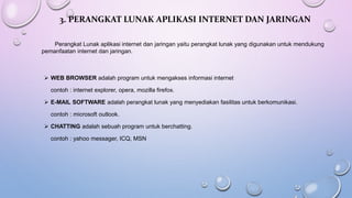 Perangkat lunak (software) | PPTX