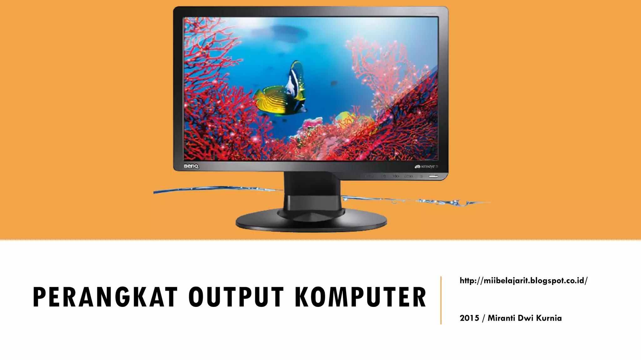 Perangkat Output Komputer | PDF