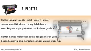 Perangkat Output Komputer | PDF