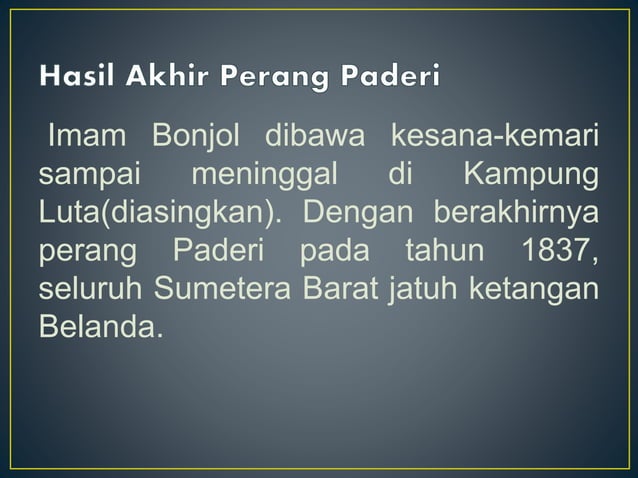 Perang paderi | PPTX