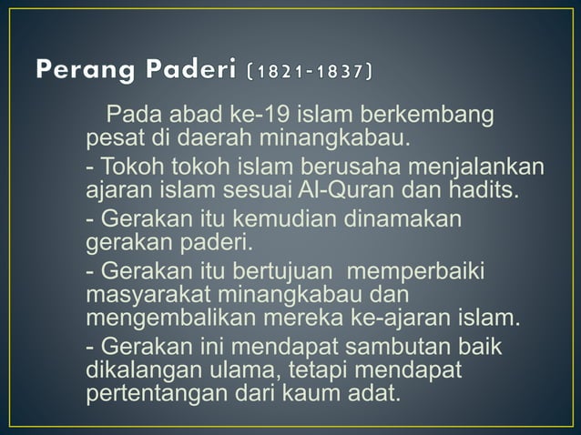 Perang paderi | PPT