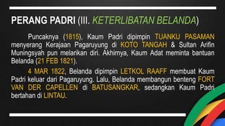 Sejarah : PERANG PADRI & PERANG DIPONEGORO | PPTX