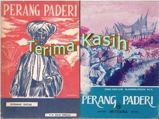 Perang padri sejarah wajib | PPTX