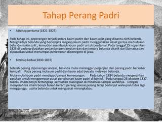 Perang padri sejarah wajib | PPTX