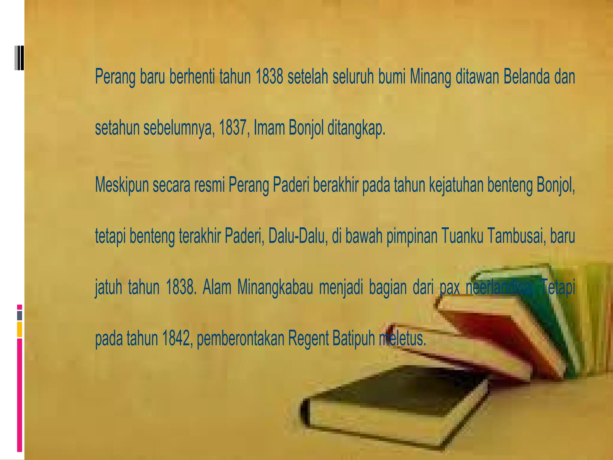 Perang padri xi iis 1 | PPT