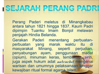 Perang padri xi iis 1 | PPT