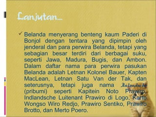 Perang padri xi iis 1 | PPT