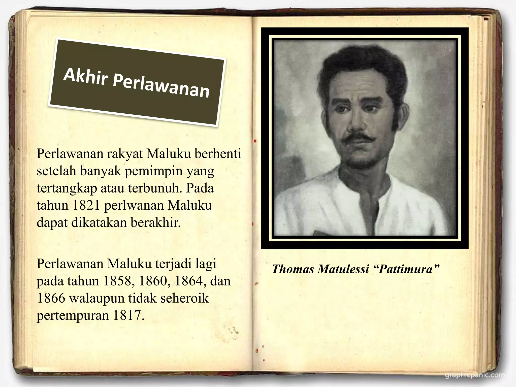 PERANG PATTIMURA MELAWAN VOC | PPTX