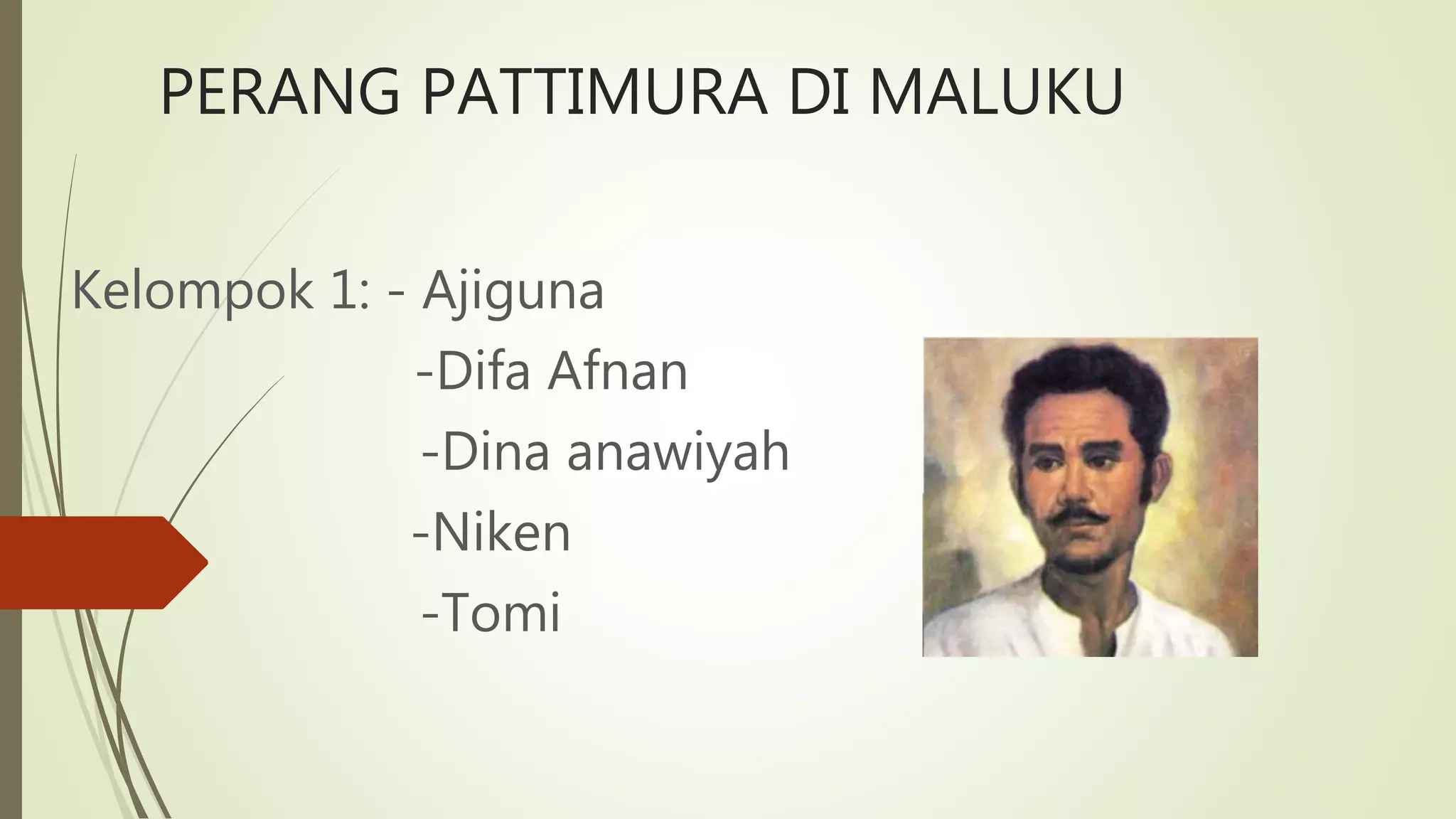 Perang pattimura | PPTX