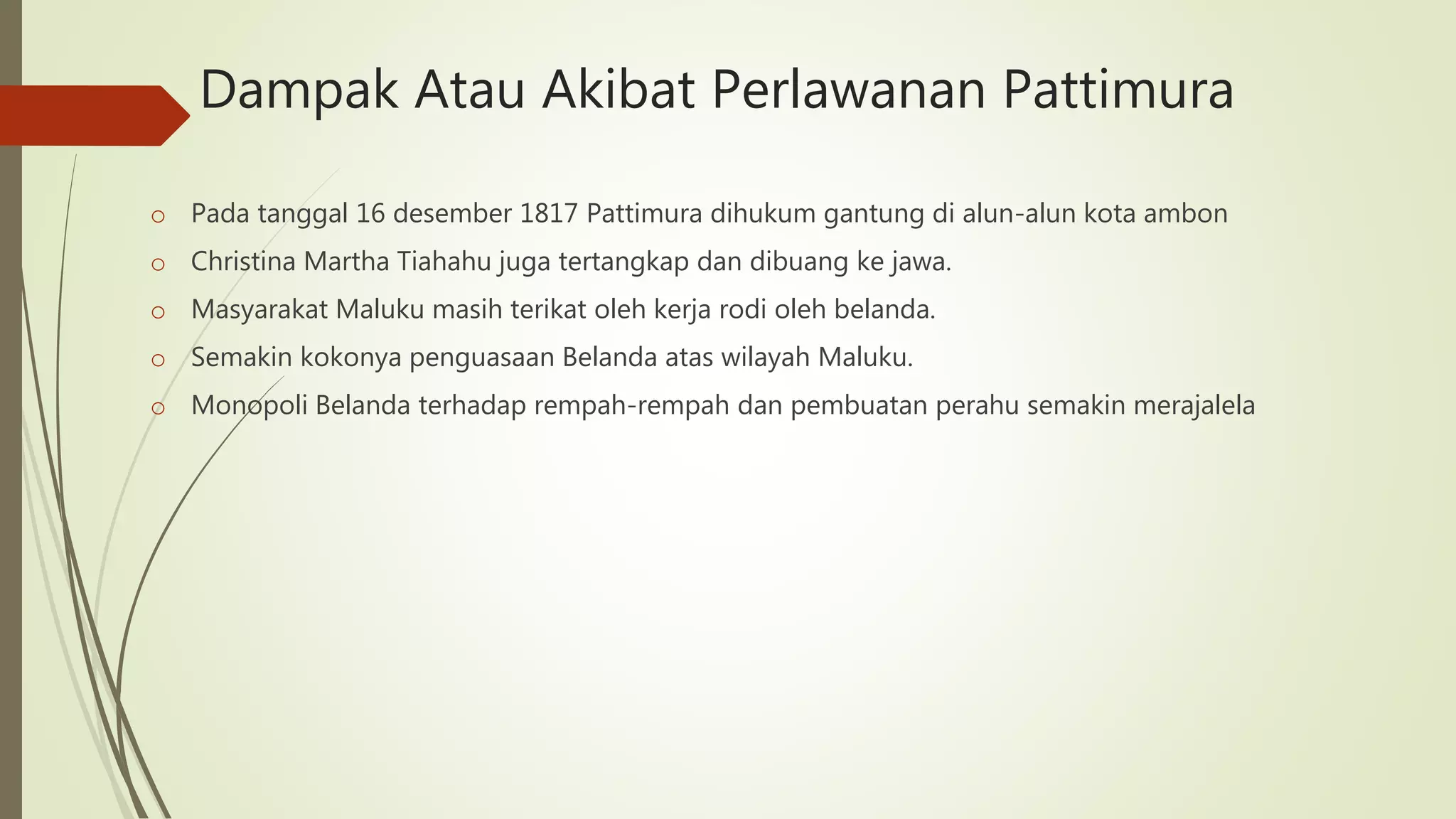 Perang pattimura | PPTX