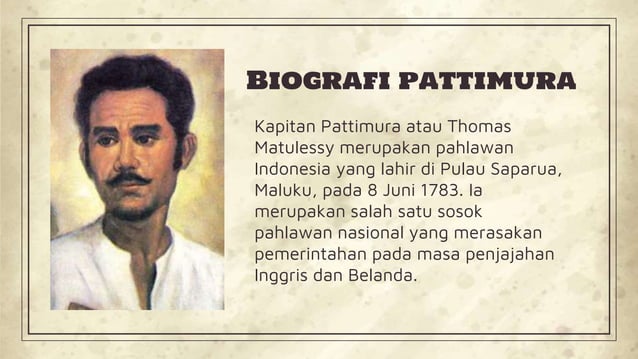 Perang Pattimura - Sisca Dyta XI MIPA 4 4 | PPT