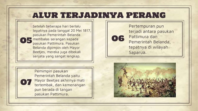 Perang Pattimura - Sisca Dyta XI MIPA 4 4 | PPTX