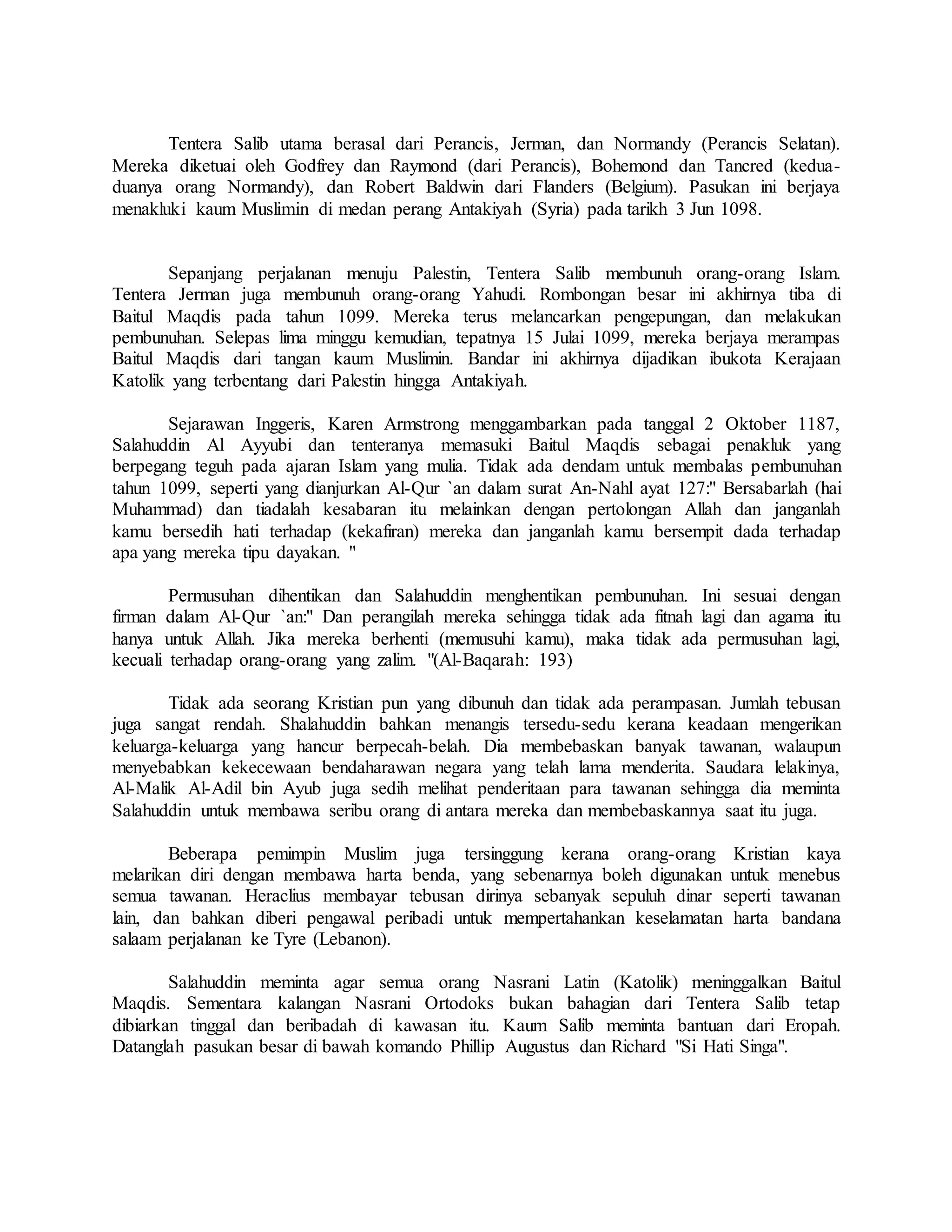 Perang salib | DOCX