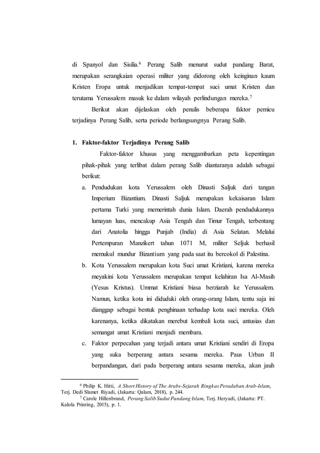 Perang Salib dan Invasi Mongol | DOCX