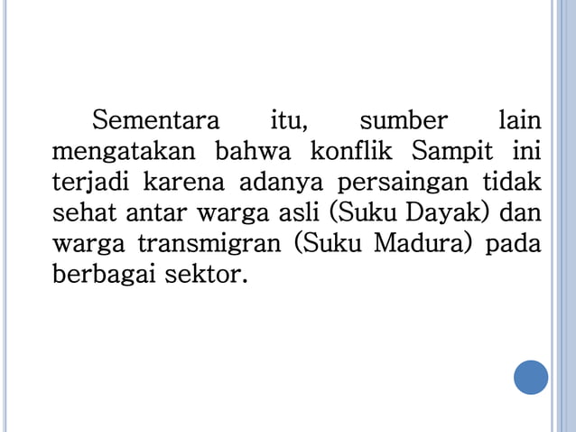 Perang Sampit di Madura | PPTX