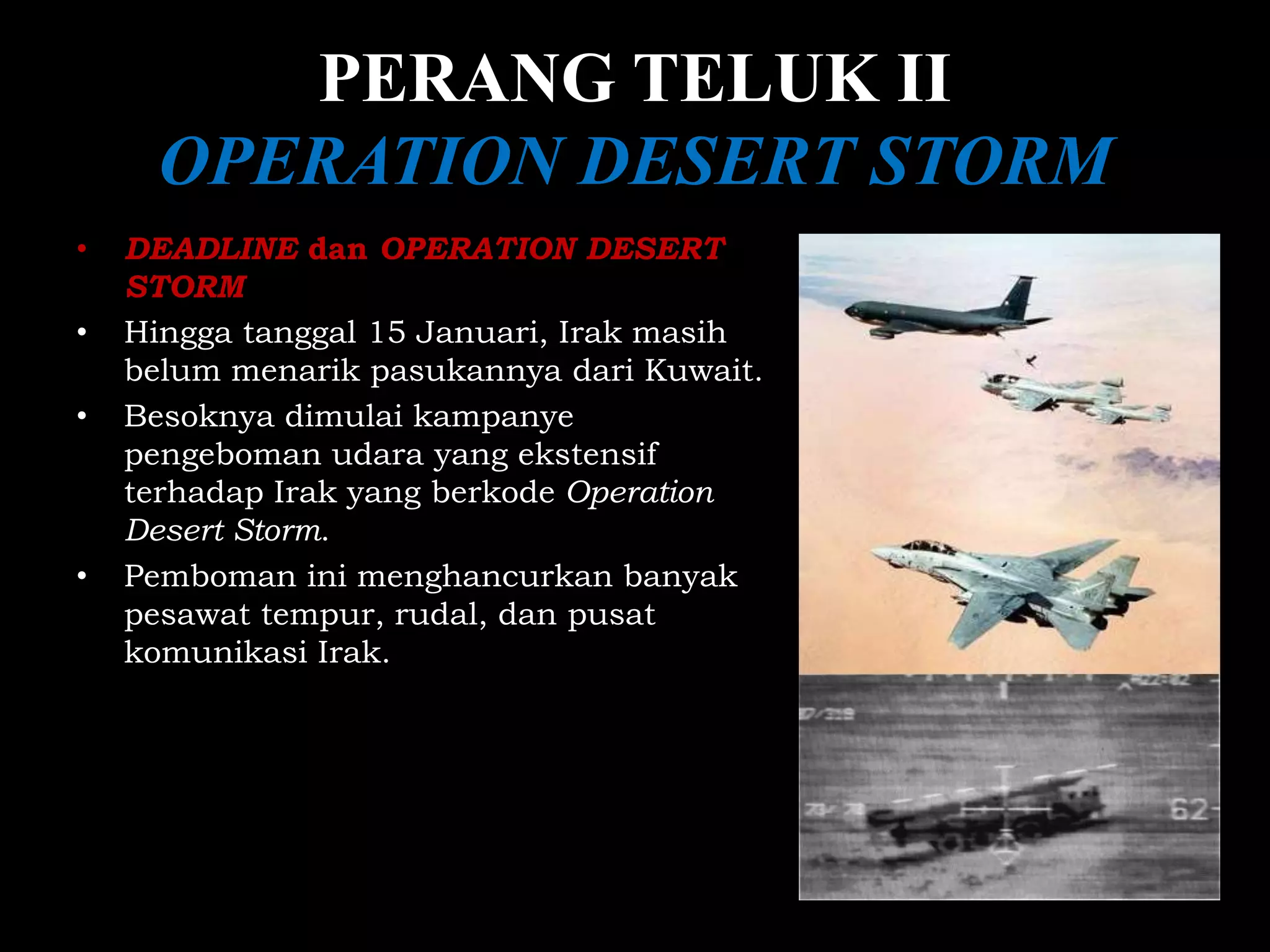 Perang teluk 1,2,3 SEJARAH | PPTX