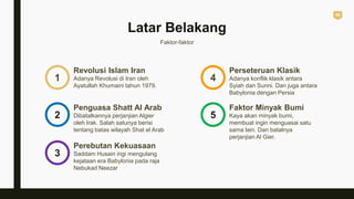 SEJARAH LANJUTAN PEMINATAN PERANG TELUK 1, 2 DAN 3.ppt
