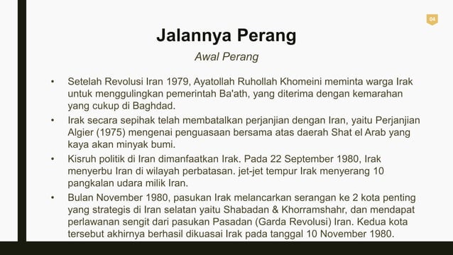 SEJARAH LANJUTAN PEMINATAN PERANG TELUK 1, 2 DAN 3.ppt