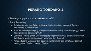 Perang Tondano | PPTX