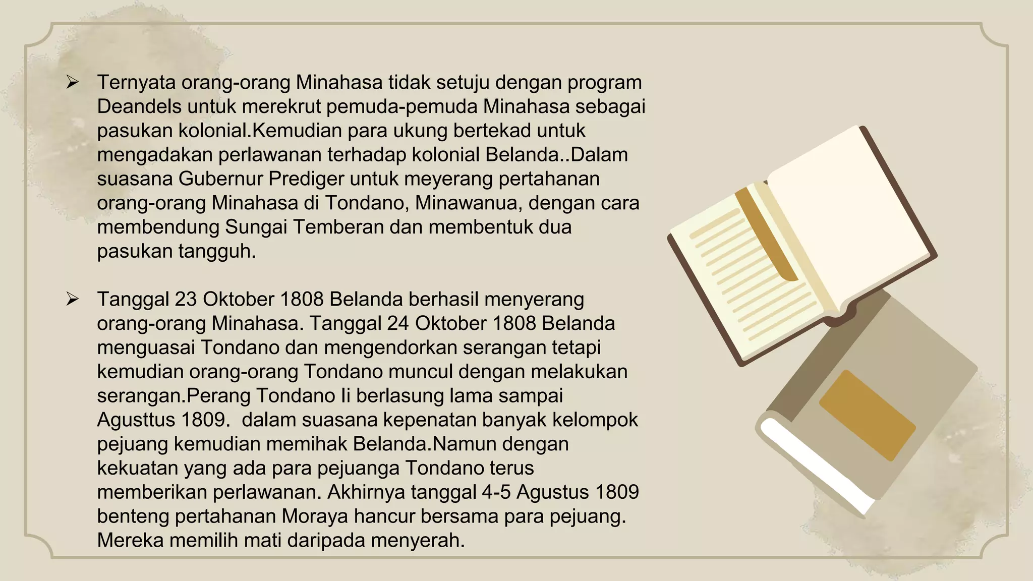 Perang Tondano | PPTX