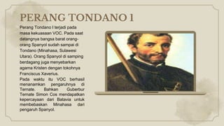 Perang Tondano | PPTX