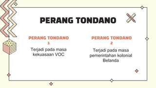 Perang tondano | PPT