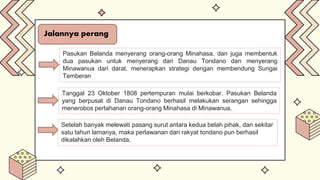 Perang tondano | PPT