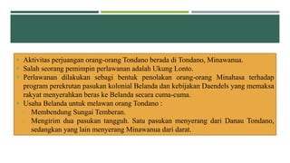 Ppt Perang tondano dan pattimura | PPT