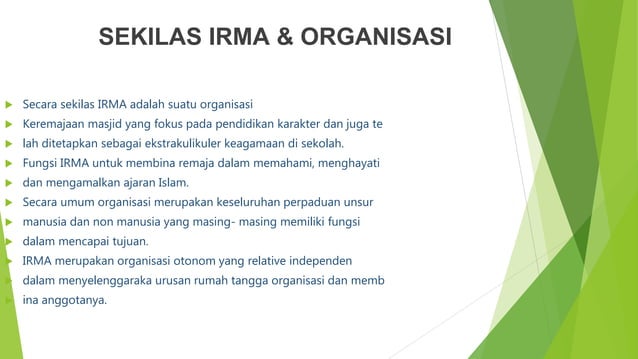 PERAN IRMA DI SEKOLAH.pptx