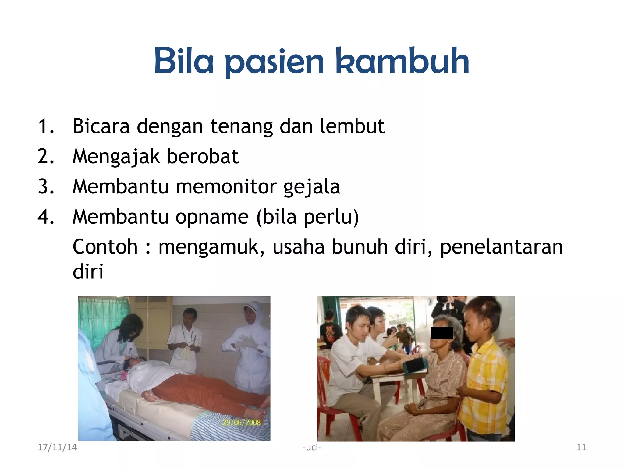 Peran keluarga pada penderita gangguan jiwa | PPT